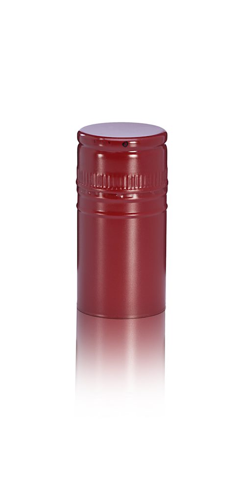 STELVIN capsule (Saran tin lined) 30 x60 Burgundy - Waterloo Container