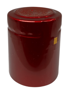 Heat Shrink PVC Capsule, #3 Red Ruby 35x45mm RO tab - Waterloo Container