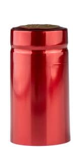 Heat Shrink PVC Capsule #3 Red Ruby 30x60mm RO tab - Waterloo Container