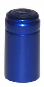 Heat Shrink PVC Capsule, #24 Blue Royal 32x60mm - Waterloo Container
