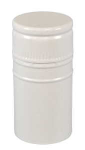 STELVIN® capsule (saranex lined) 30x60 White - Waterloo Container